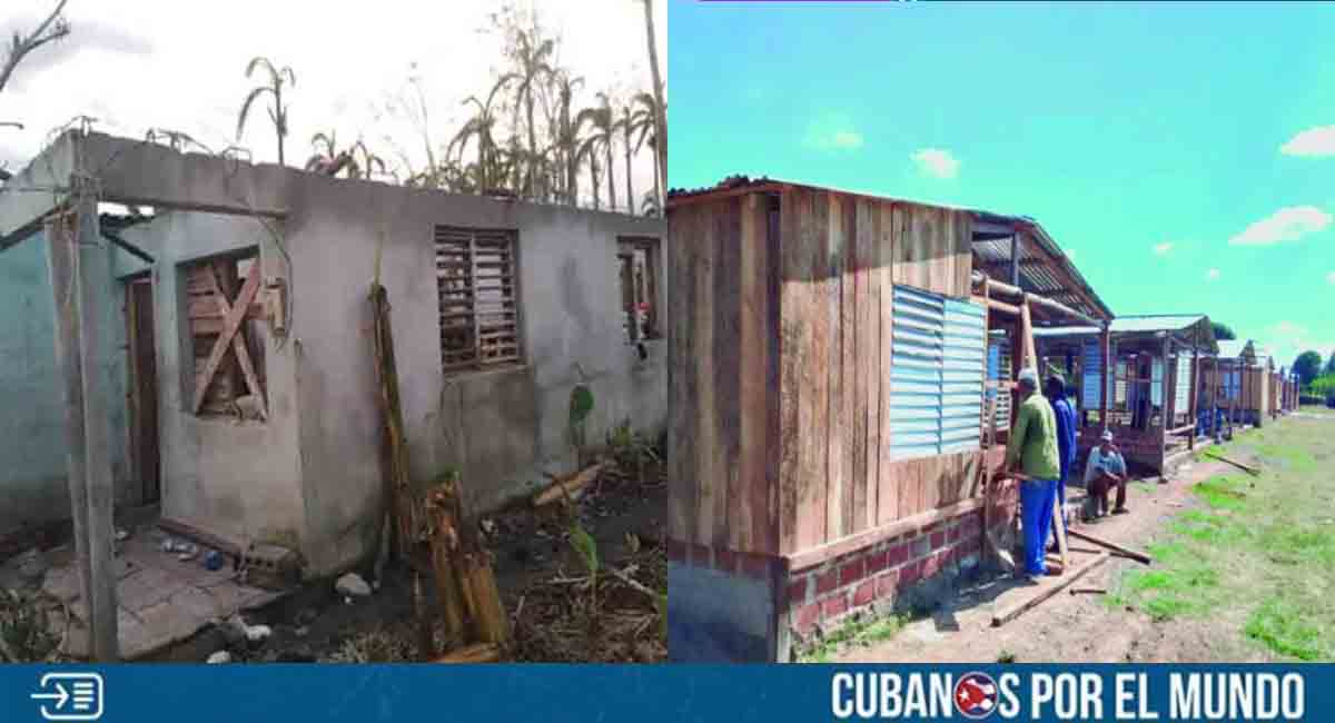 Cuba: Solo 15 mil viviendas reparadas tras el paso de Melissa