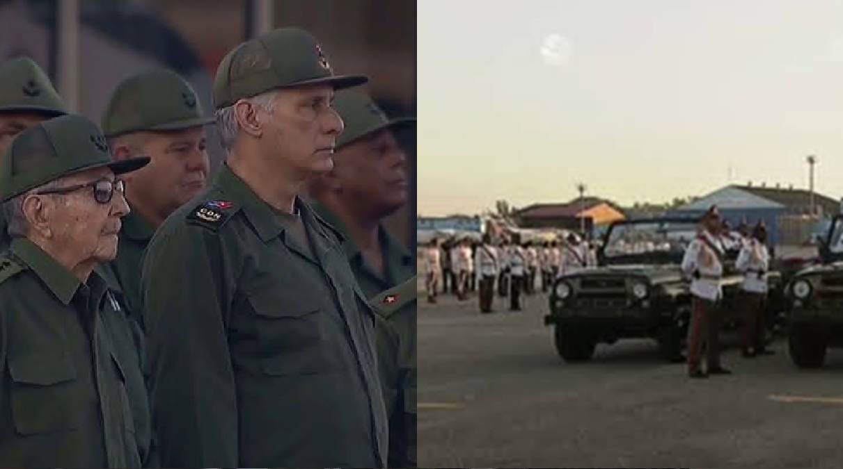 Reaparece Raúl Castro en acto para recibir restos de 32 mercenarios ...